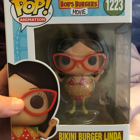 Funko | Other | Funko Pop Bobs Burgers Bikini Burger Linda 233new ...